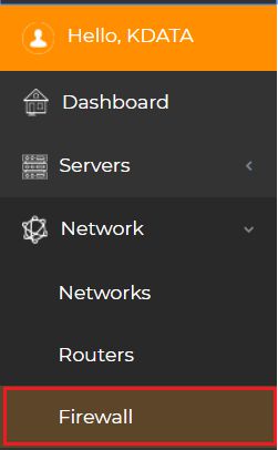 Hướng dẫn cấu hình Firewall trên KDATA CLOUD – Knowledge Base