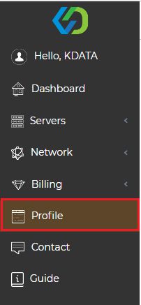 Hướng dẫn cấu hình tài khoản KDATA Cloud – Knowledge Base